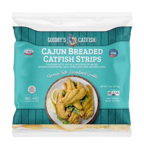 Guidrys Breaded Catfish Strips 2lb 616136118511